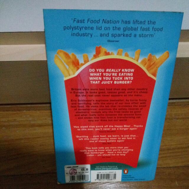 Fast Food Nation Book, Hobbies & Toys, Books & Magazines, Children's ...
