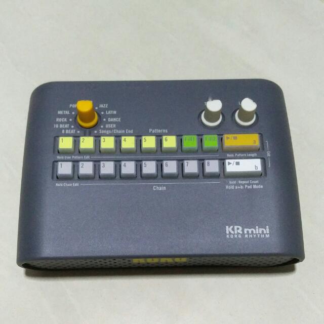 Korg mini Rhythm, Hobbies & Toys, Music & Media, Music Accessories on ...