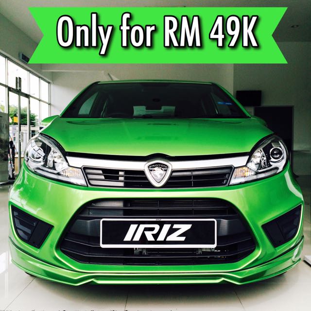 New Proton Iriz Executive VVT 2016, Cars, Cars for Sale on Carousell