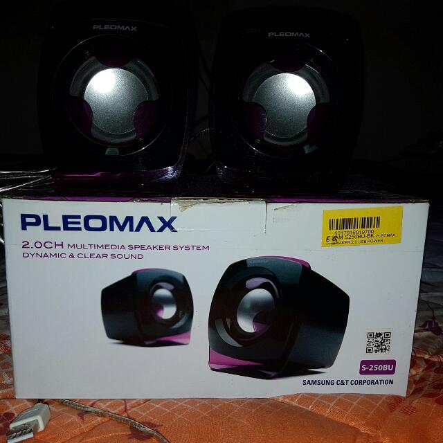 Pleomax USB Speaker, Audio, Portable Audio Accessories on Carousell