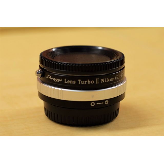 Zhongyi Lens Turbo Adapters version II Nikon( AI) to Fuji X mount ...