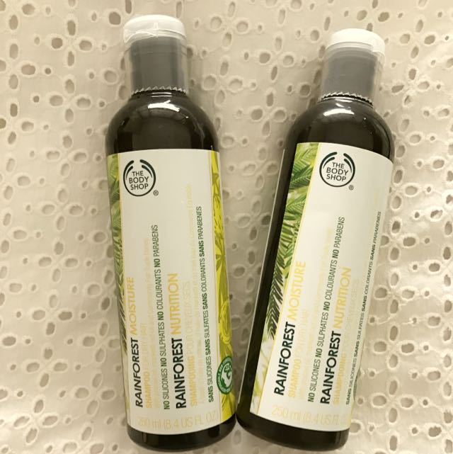 The Body Shop Shampoo Rainforest Moisture For Dry Hair, Beauty ...