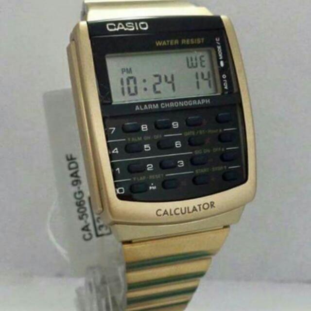 Casio Classic Stainless Steel Calcu Watch, Women's Fashion, Watches ...