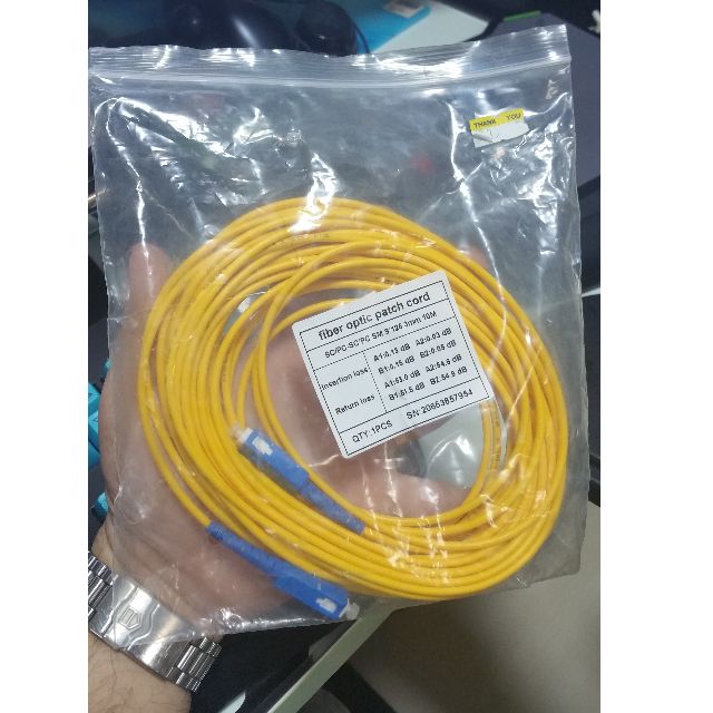 Fiber Optic Patch Cord for Fiber Broadband ONT OpenNet, Computers ...