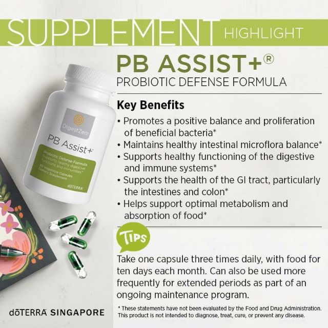 Probiotic Defense Formula: PB Assist+®, Health & Nutrition, Health ...