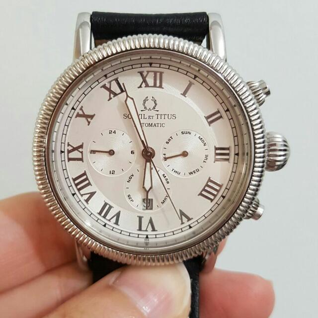 Solvil Titus Classic Automatic Men's Watch, Men's Fashion, Watches on ...