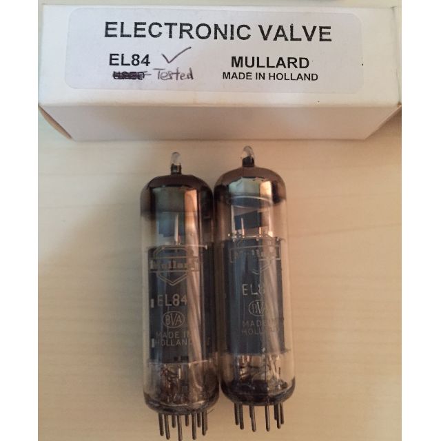 2X Mullard EL84 Guitar Amp Tubes, Hobbies & Toys, Music & Media, Music ...
