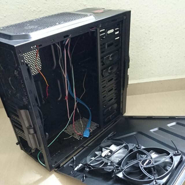 Aerocool Strike-X One Mid Tower mATX/ATX Case (with 7 fan mounts for ...