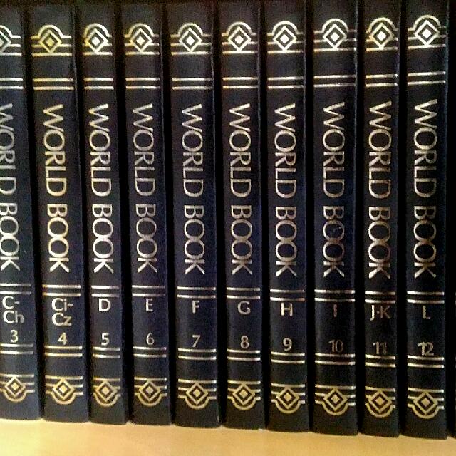 Complete Set Of World Book Encyclopedia, Hobbies & Toys, Books ...