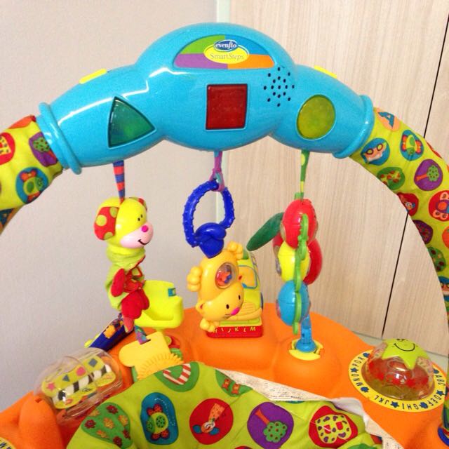 Evenflo Smart Steps Exersaucer With 4 Electronic Panels, Babies & Kids, Infant Playtime on Carousell