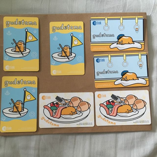 Gudetama Ez-link Card., Everything Else on Carousell