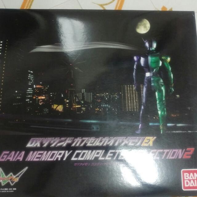 Kamen Rider W Gaia Memory A To Z, Hobbies & Toys, Toys & Games on Carousell