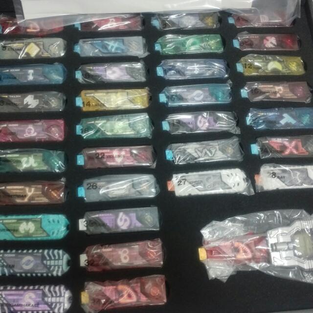 Kamen Rider W Gaia Memory A To Z, Hobbies & Toys, Toys & Games on Carousell
