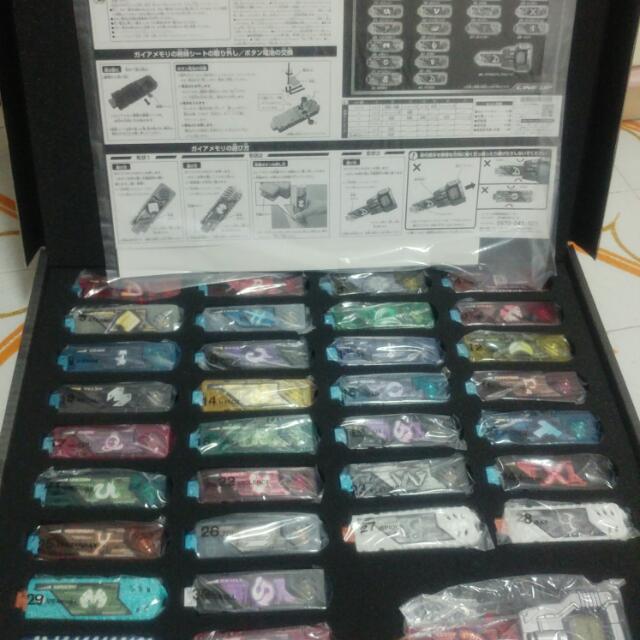 Kamen Rider W Gaia Memory A To Z, Hobbies & Toys, Toys & Games on Carousell