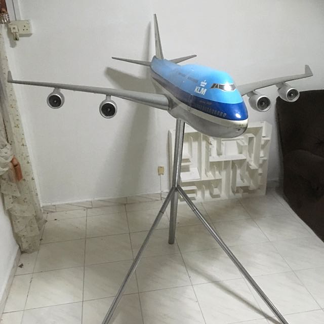 KLM Boeing 747 Model 1:50 Scale, Hobbies & Toys, Toys & Games on Carousell