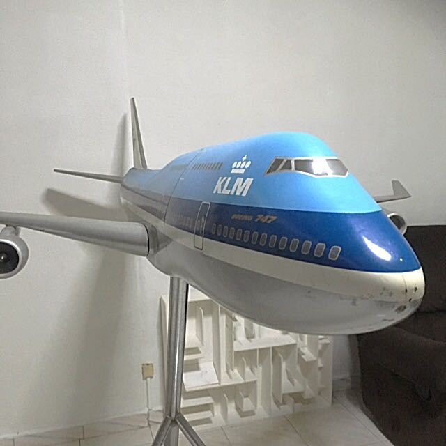 KLM Boeing 747 Model 1:50 Scale, Hobbies & Toys, Toys & Games on Carousell