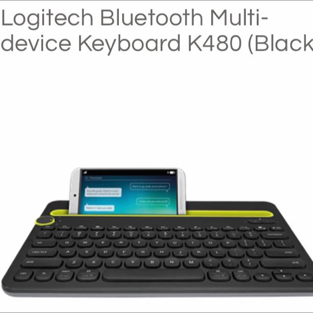 Logitech Bluetooth Keyboard - Multiple Devices, Computers & Tech, Parts ...