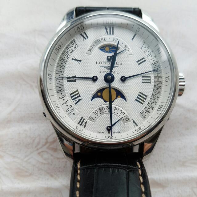 Longines Master Collection Retrograde Moon-phases, Luxury, Watches on ...
