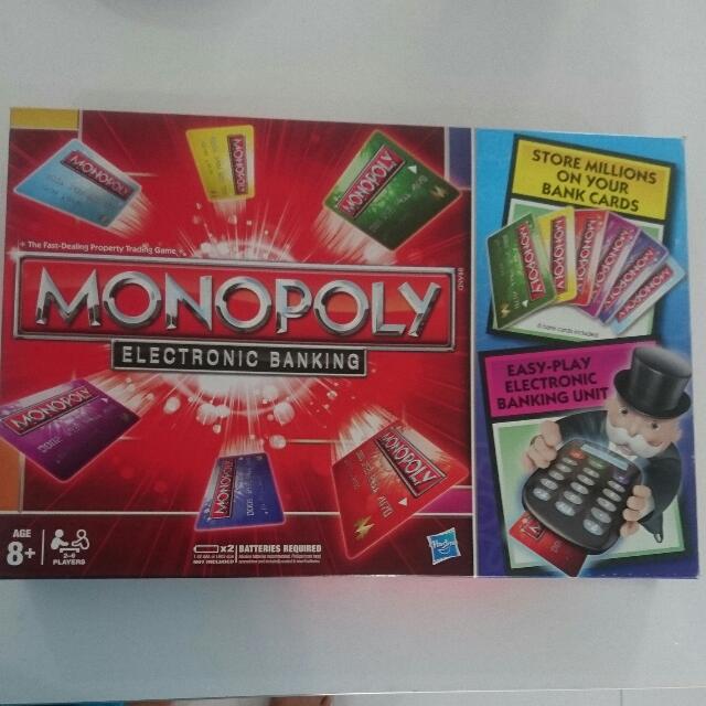 Monopoly Electronic Banking, Hobbies & Toys, Toys & Games on Carousell