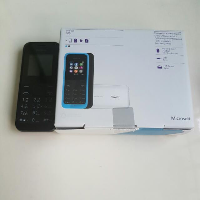 Nokia 105 (No Camera), Mobile Phones & Gadgets, Mobile & Gadget ...