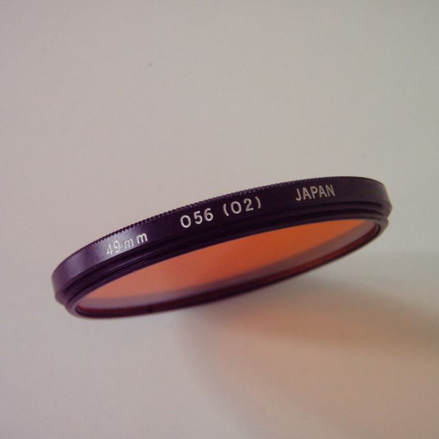 Olympus 49mm 056 (02) Orange filter, Photography, Photography ...