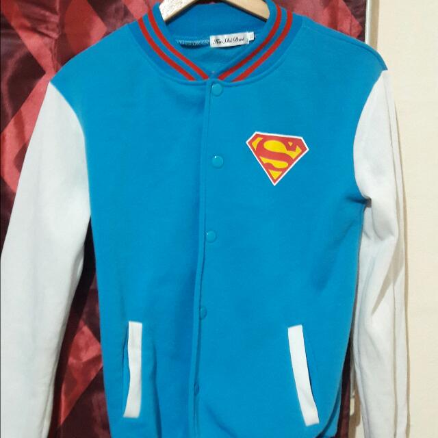 Superman Jacket, Men's Fashion, Tops & Sets, Hoodies on Carousell