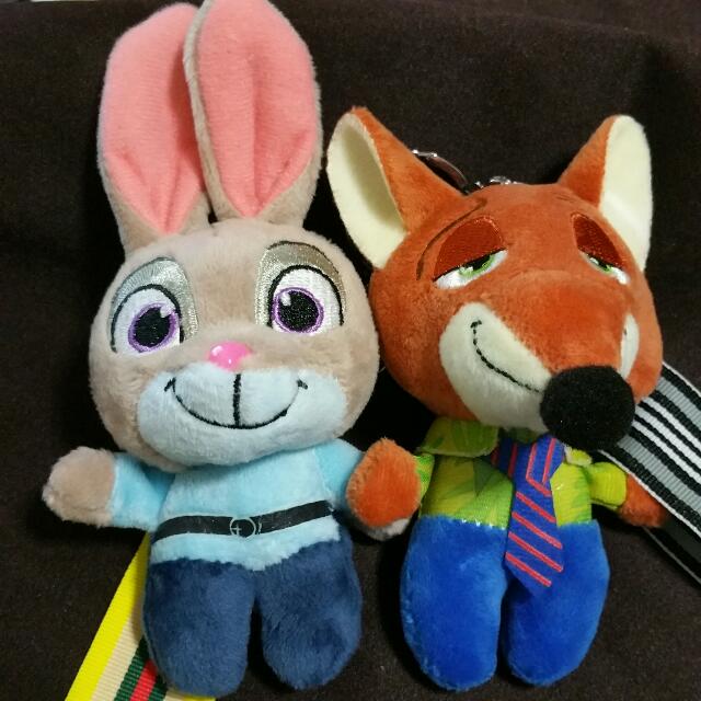 Zootopia keychain With Strip, Women's Fashion, Watches & Accessories ...
