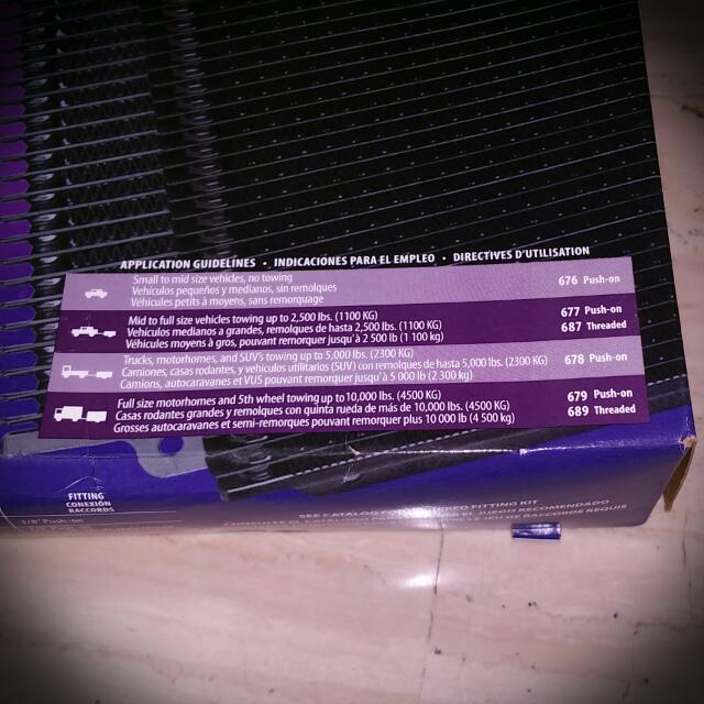 Atf Cooler - Hayden 677 Rapid Cool Trans-cooler.Brand New Original ...