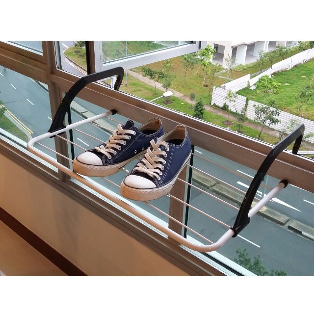 Collapsible Sunning Rack (Clothes / Towel / Shoe / Window Rack) - 60cm ...