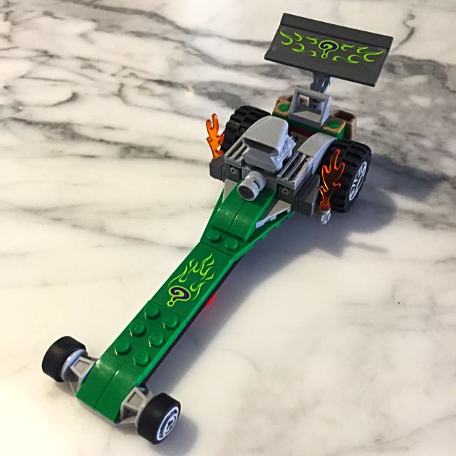 Lego Riddlers Drag Car, Hobbies & Toys, Toys & Games on Carousell