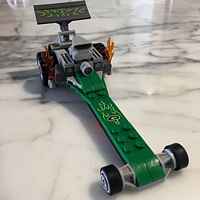 Lego Riddlers Drag Car, Hobbies & Toys, Toys & Games on Carousell