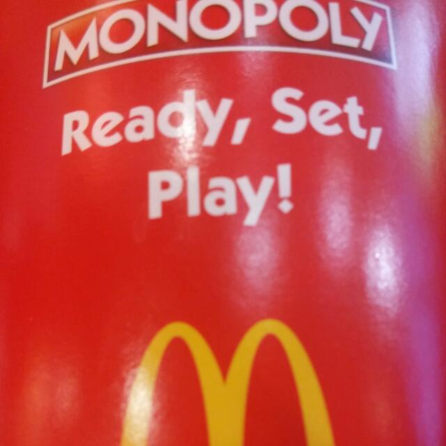 Mcdonald Monopoly ' Instant Win', Toys & Games, Others on Carousell