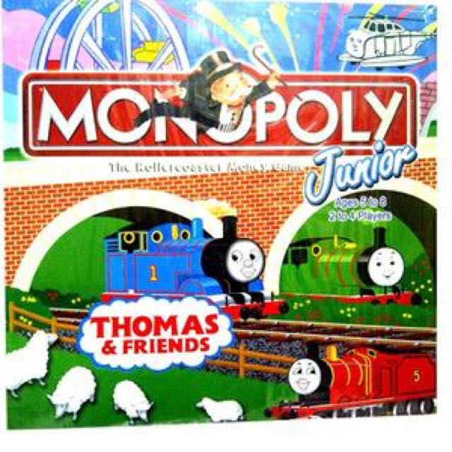 Monopoly Junior (Thomas Train), Hobbies & Toys, Toys & Games on Carousell