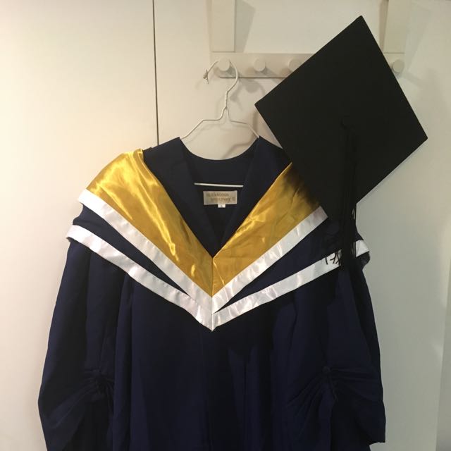 NTU Engineer Graduation Gown, Women's Fashion, Dresses & Sets, Evening ...
