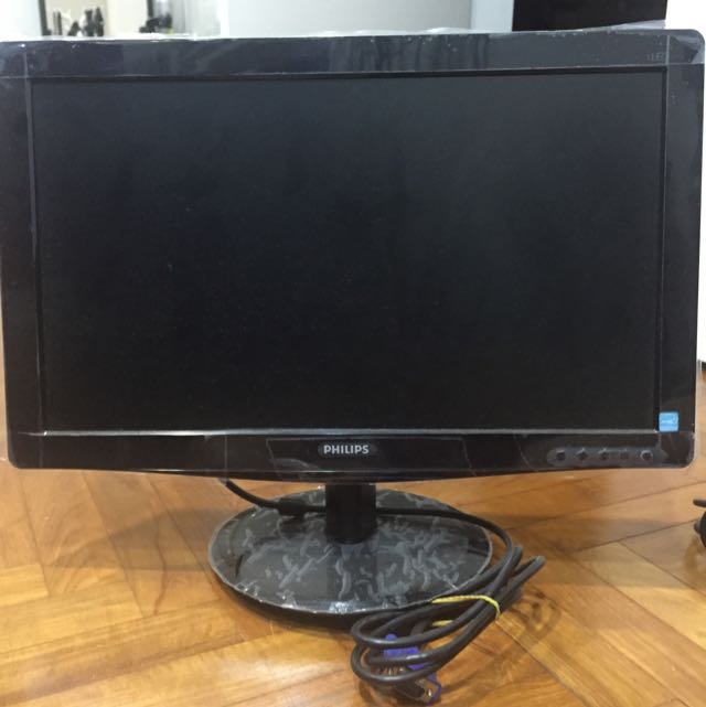 Philips 196V3L LED Monitor 18.5", Computers & Tech, Desktops on Carousell