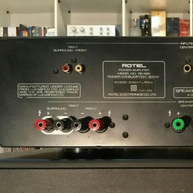 Rotel Power Amplifer, Audio, Other Audio Equipment on Carousell