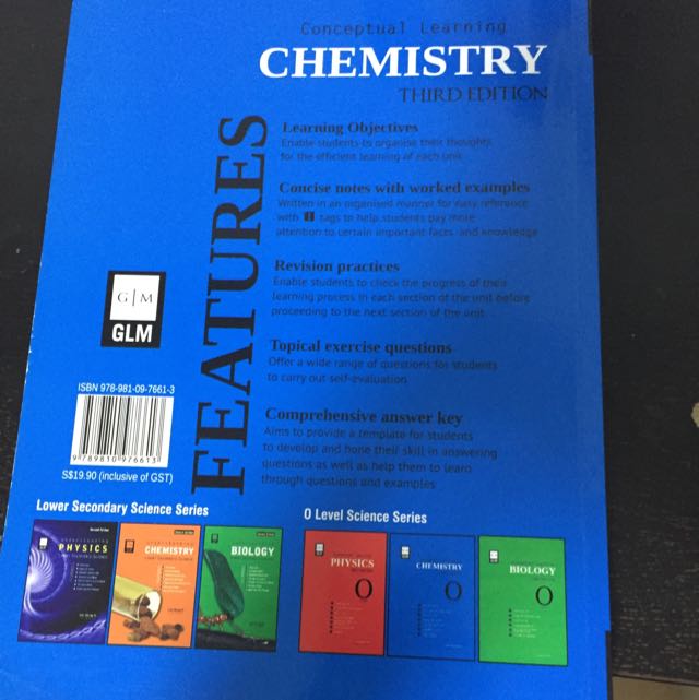 GLM Chemistry O level Conceptual Learning Assessment Book, Hobbies ...