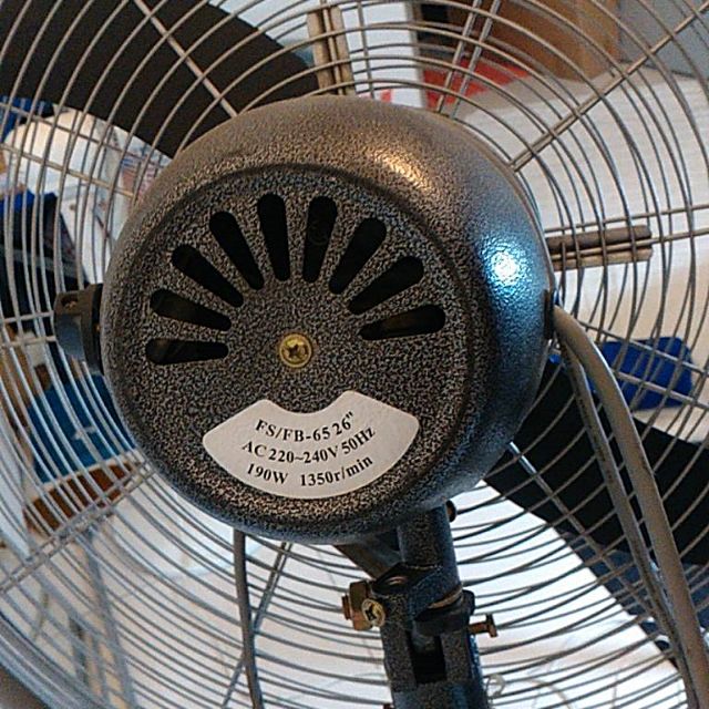 Industrial standing fan 26 inch blade, TV & Home Appliances, Kitchen ...