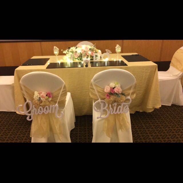 ROM Decoration/ Solemnization Set Up/ Wedding Props Rental, Hobbies ...