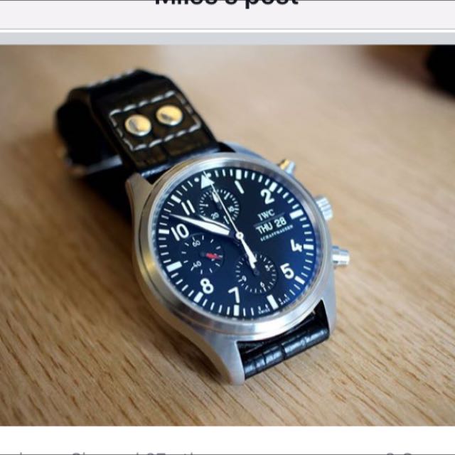 IWC 3717, Luxury, Watches on Carousell