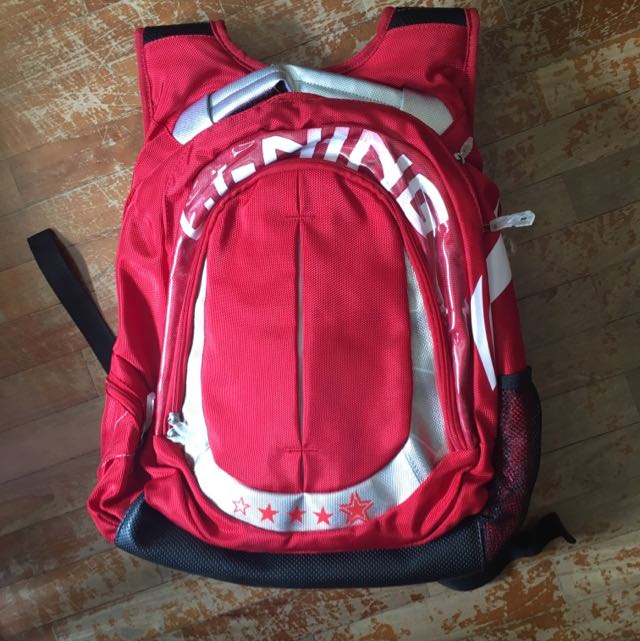 Li-Ning Backpack, Sports Equipment, Hiking & Camping on Carousell
