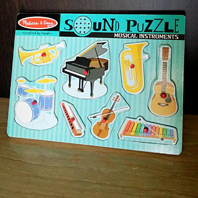 Melissa & Doug Musical Instruments Sound Puzzle, Hobbies & Toys, Toys ...