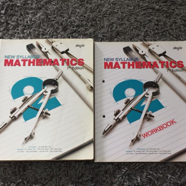 SECONDARY 2 MATH TEXTBOOKS And WORKBOOKS, Hobbies & Toys, Books ...