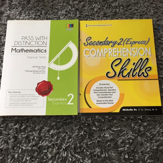 SECONDARY 2 MATH TEXTBOOKS And WORKBOOKS, Hobbies & Toys, Books ...