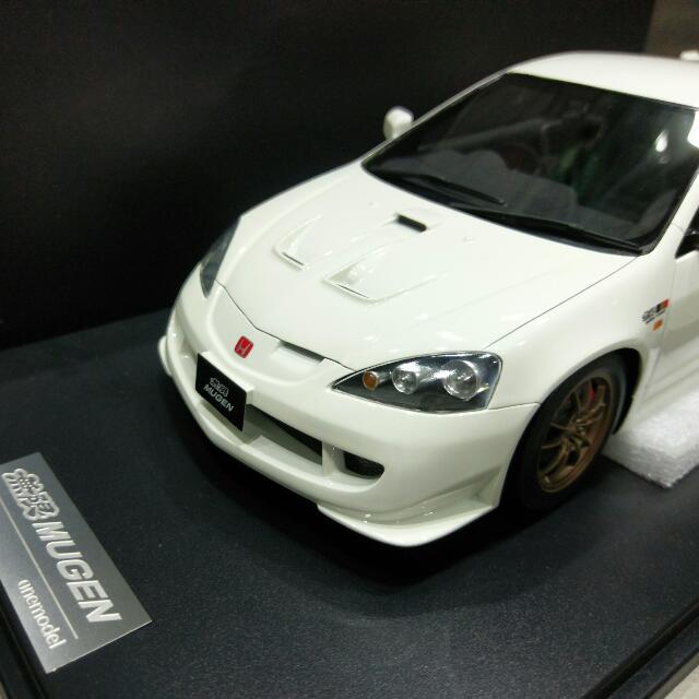 *CNY Sales* 1/18 Onemodel Honda Integra Type R DC5 Facelift Mugen Edition (Championship White ...