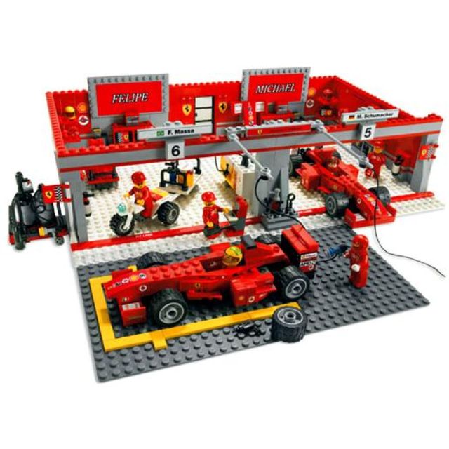 Lego 8144 Racers Collector's Item Ferrari 248 F1 Team RARE !!, Hobbies ...