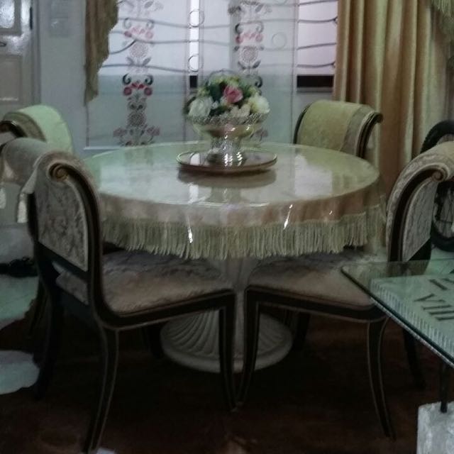 Rush Sale!!!!Dining Table With 4 Chairs, Furniture & Home Living ...