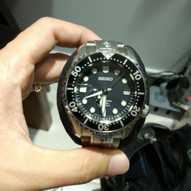 Seiko Spring Drive Diver Sbdb001 Sd600, Luxury, Watches on Carousell