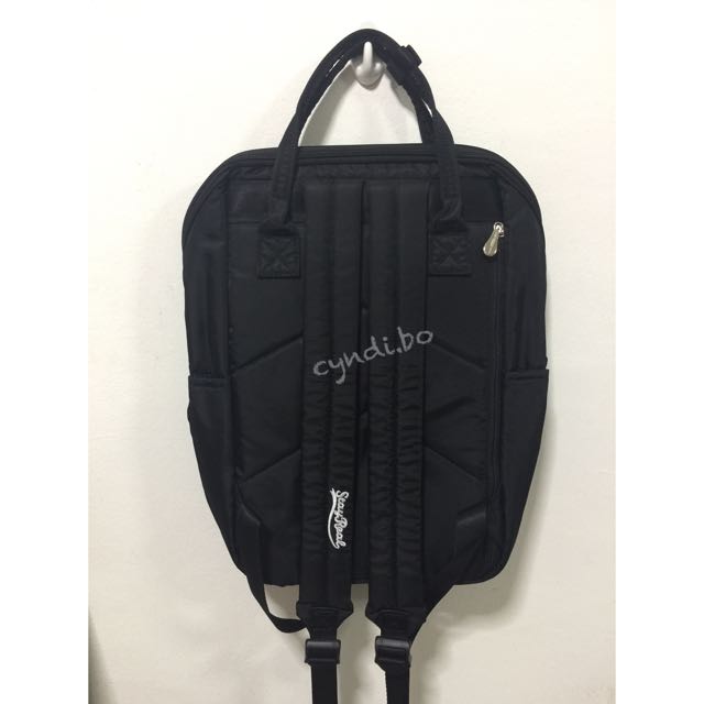 STAYREAL Disney Mickey backpack 米奇變身大嘴後背包 (無版型/黑色), Women's Fashion ...