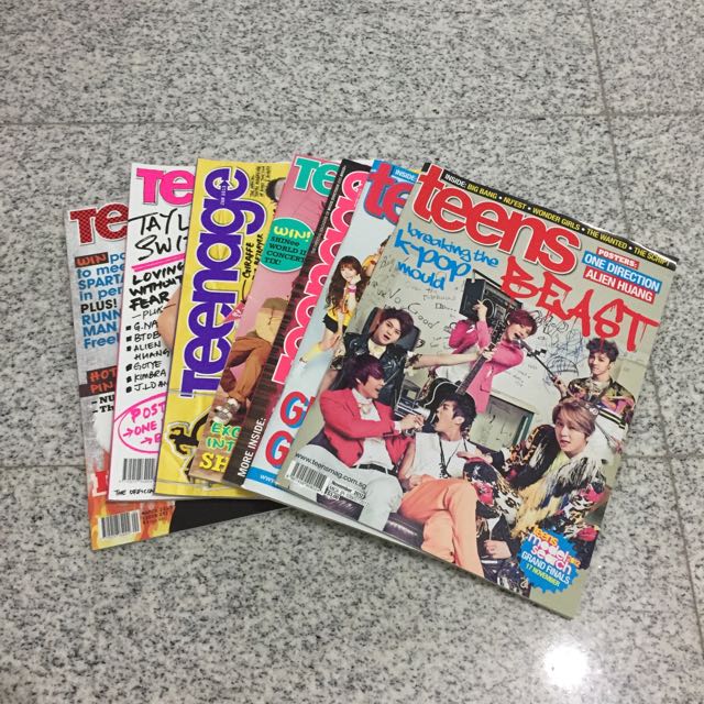 Teenage Magazine, Hobbies & Toys, Memorabilia & Collectibles, Fan ...